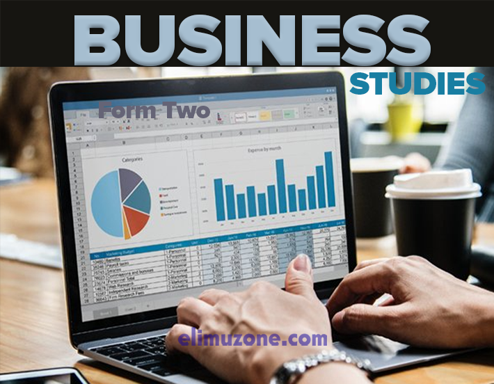 BUSINESS STUDIES FORM TWO NOTES ALL TOPICS