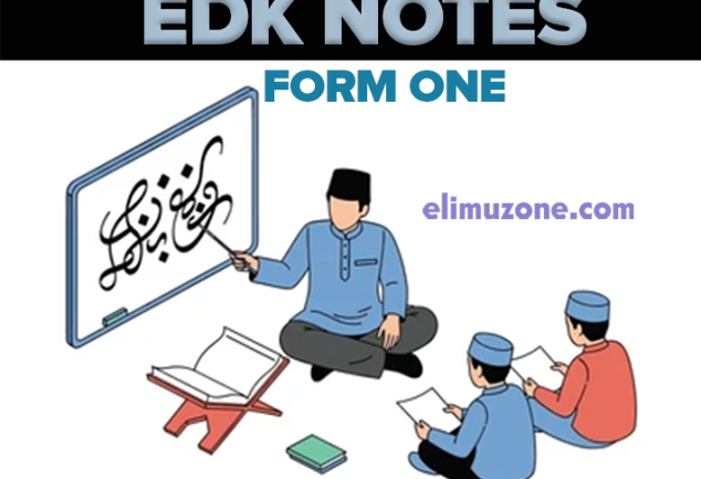 HISTORY FORM ONE NOTES NEW SYLLABUS - ALL TOPICS